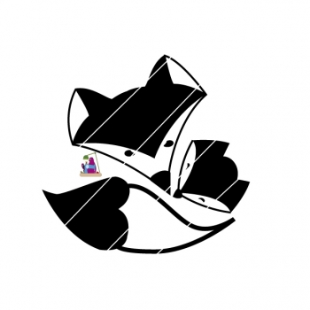 Plotter Graphics: Plottervorlage Plotterdatei "Fuchs" SVG PNG JPG DXF ...